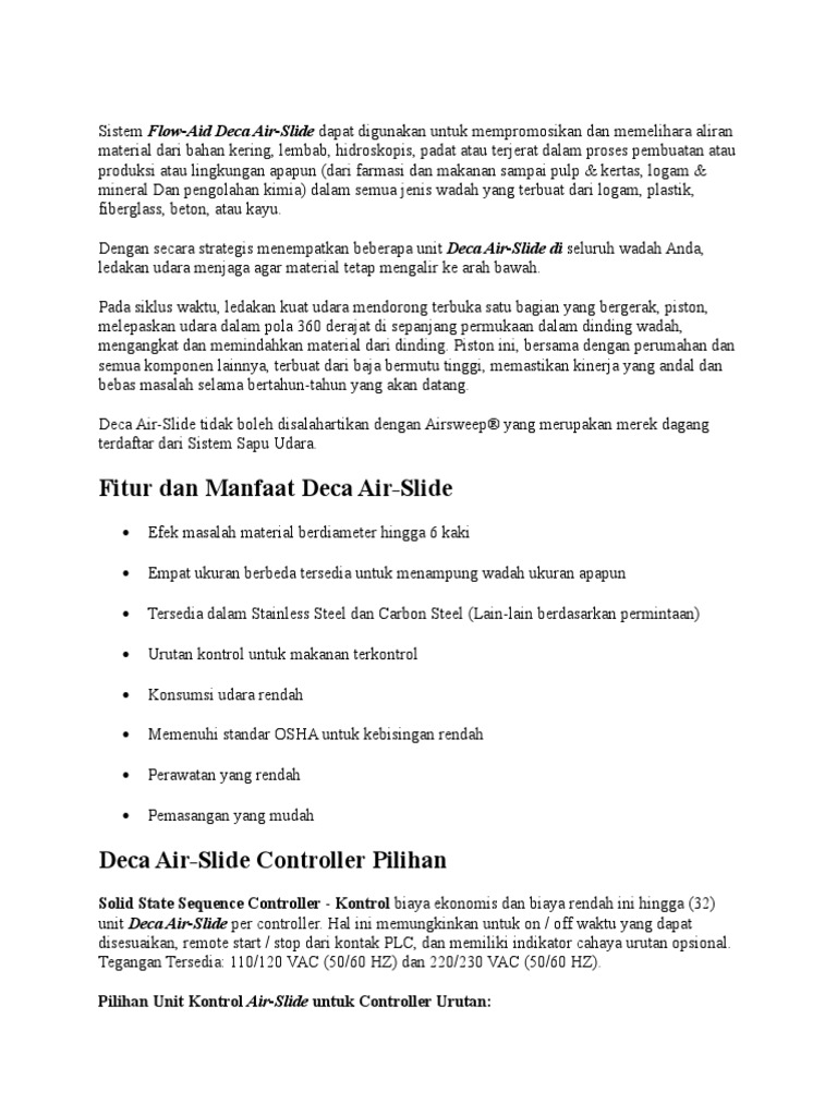 Deca Airslide | PDF | Griya & Taman | Komputer