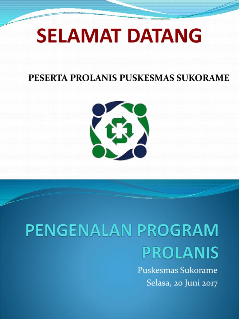 Materi Pengenalan Prolanis | PDF