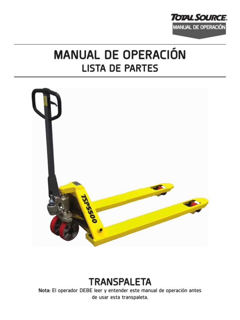 TSP5500 UserManual Esp PDF | PDF | Bomba | Ingeniería mecánica