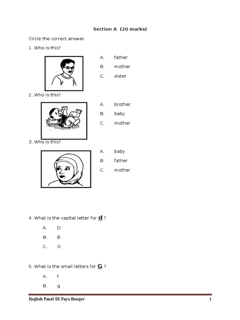 Bi Paper 1 Year 1 | PDF | Leisure
