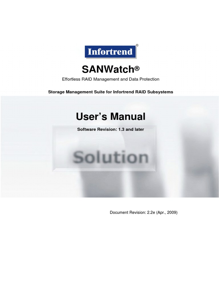 UserManual SANWatch V2.2e | PDF | Installation (Computer Programs) | Icon (Computing)