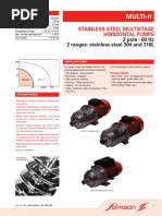 KSB Multitec Pump Specifications Guide | PDF | Pump | Chemical Engineering