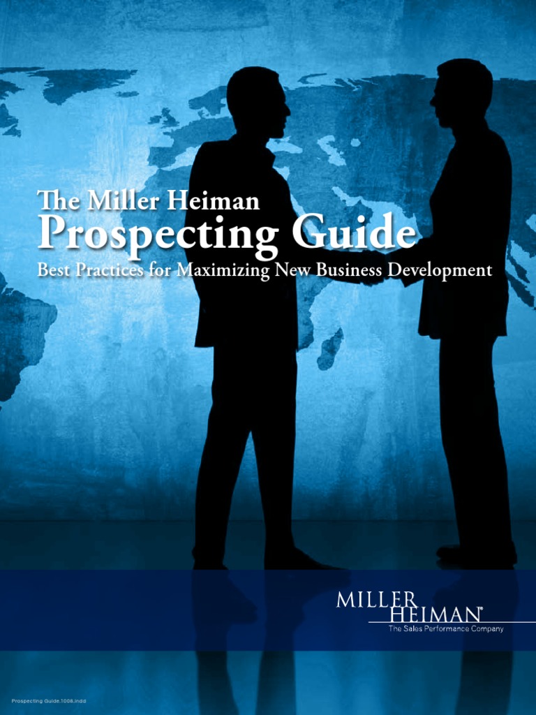 Prospecting Guide: The Miller Heiman | PDF | Business