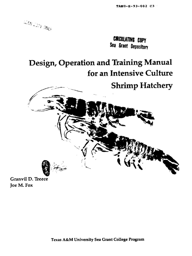 Shrimp Hatchery Design
