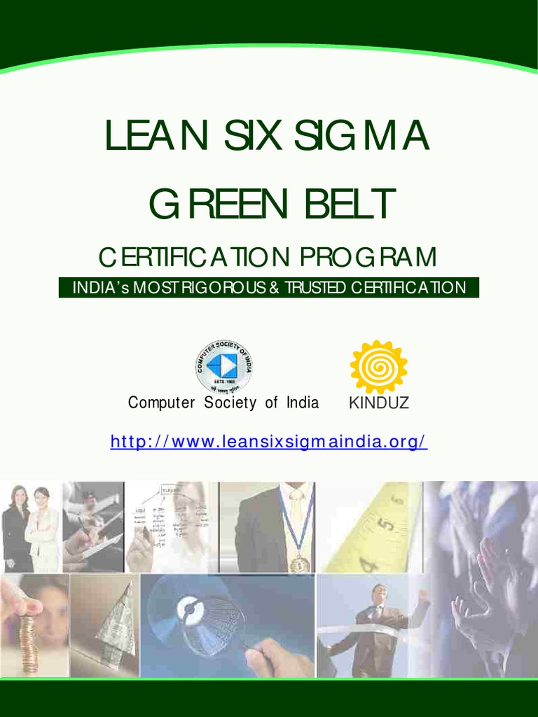 Kinduz Lean Six Sigma Green Belt PDF | PDF | Six Sigma | Lean Manufacturing