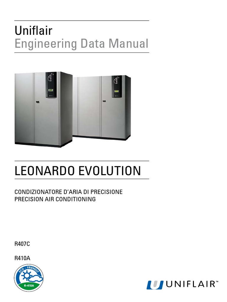 Uniflair Engineering Data Manual | PDF
