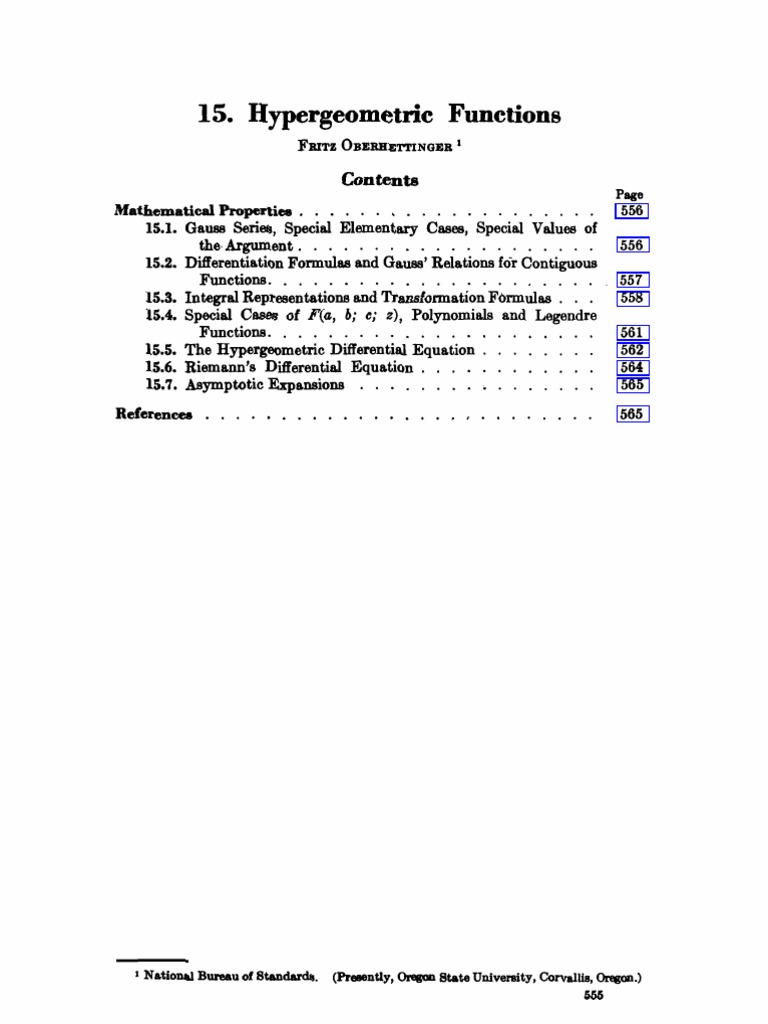 Hypergeometric Functions PDF | PDF | Algebra | Combinatorics