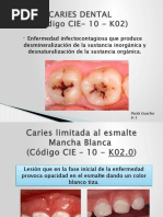 Códigos de Diagnósticos y Tratamientos Yo Procedimientos Dentales en El CIE 10 | PDF | Diente ...