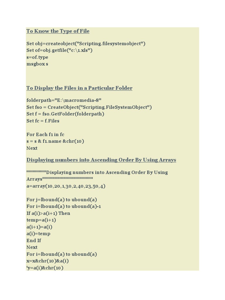 Qtp Code Reference Pdf Microsoft Excel Parameter Computer