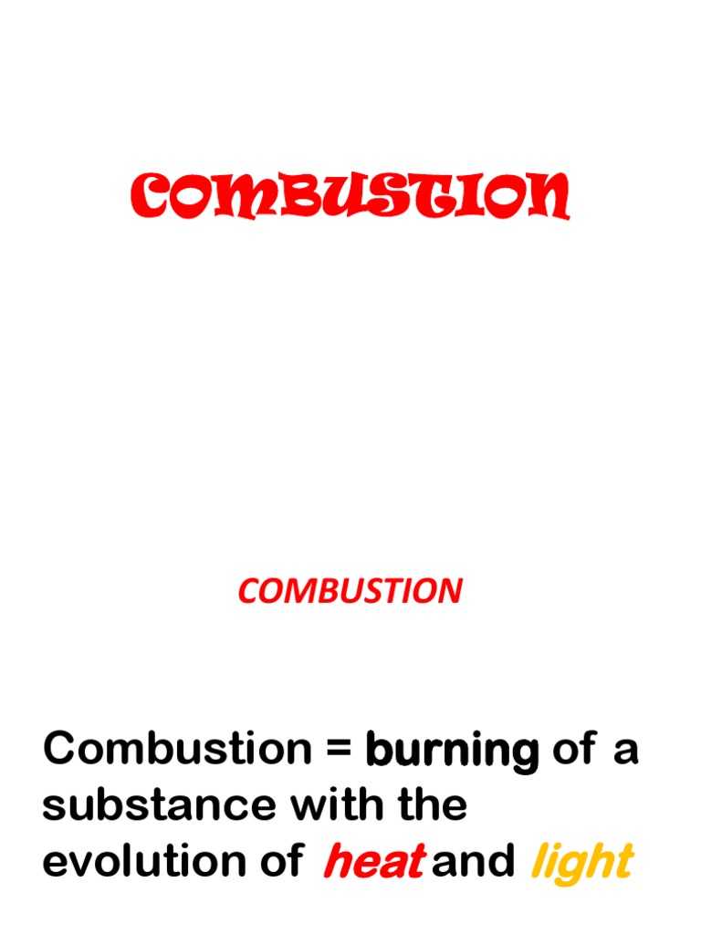 Combustion Notes-16 | PDF