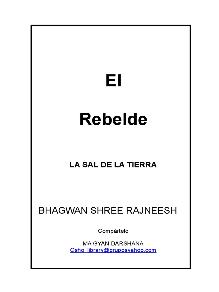 Osho - El-Rebelde | PDF