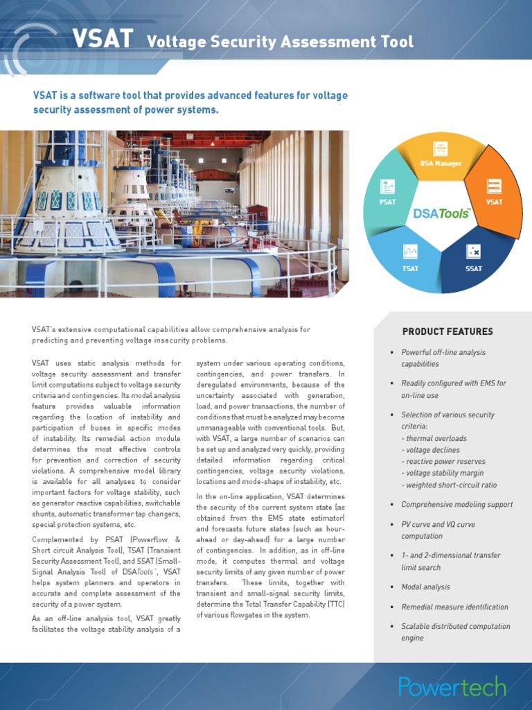 VSAT-Voltage Security Assessment Tool | PDF | Stability Theory ...