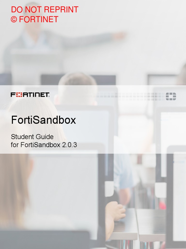 FortiSandbox Student Guide-Online | Command Line Interface | Antivirus ...