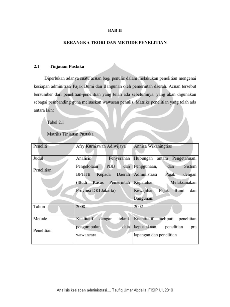 Teori Implementasi | PDF