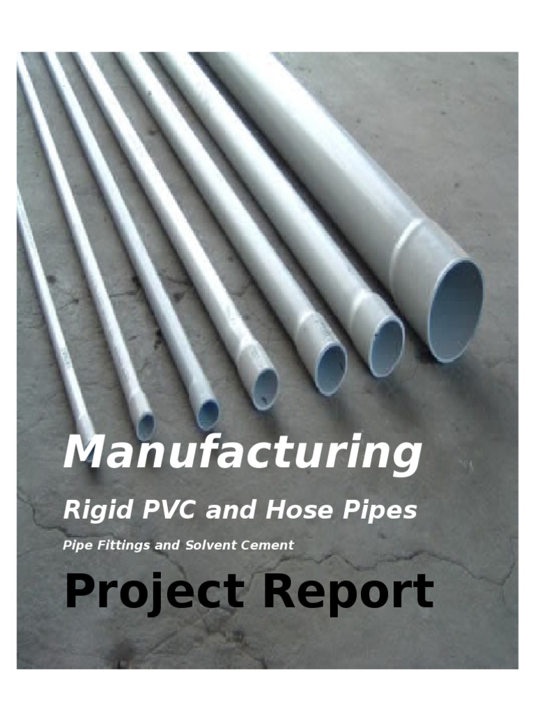 PVC Project Report PDF | PDF | Plumbing | Polyvinyl Chloride