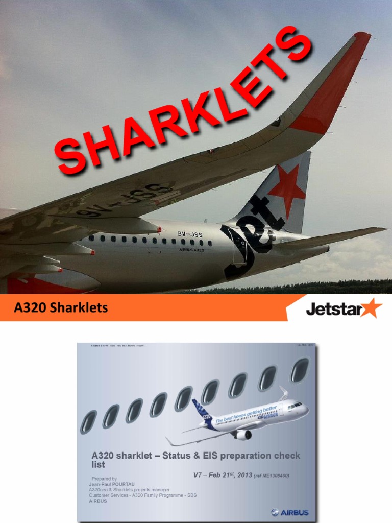 Jetstar Sharklets - PowerPoint | PDF | Aviation | Aircraft