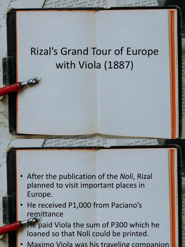 Rizal's Grand Tour of Europe With Viola | PDF | Art