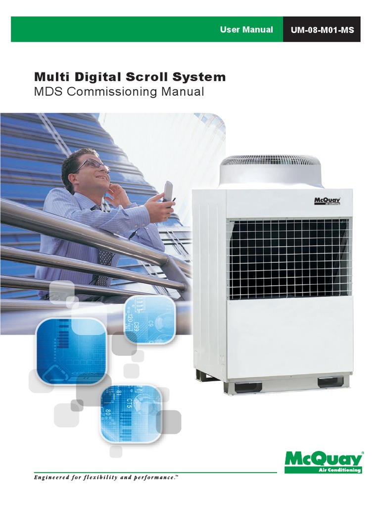 MDS Commissioning Manual | PDF | Hvac | Electrical Wiring