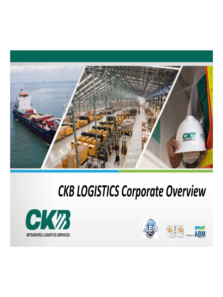 CKB Logistics Corporate & PLB CKB Logistics | Logistics | Warehouse