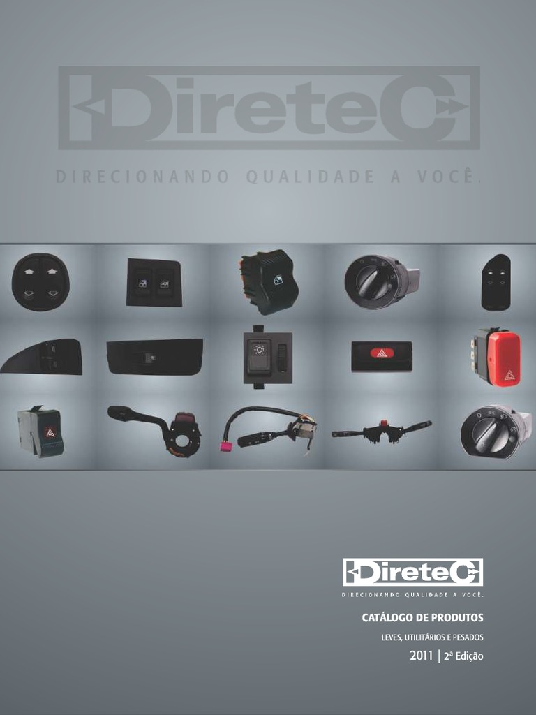 DIRETEC Catálogo Chaves Elétricas | PDF | Vehículos con tracción ...