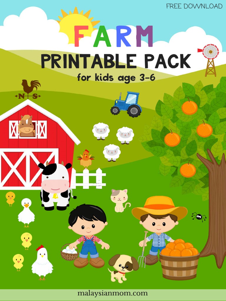 1 Farm Printable Pack Final | PDF | Mass Media | Computing