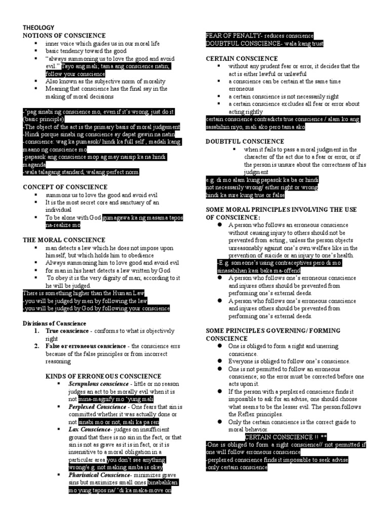 Understanding Moral Conscience | PDF | Conscience | Integrity