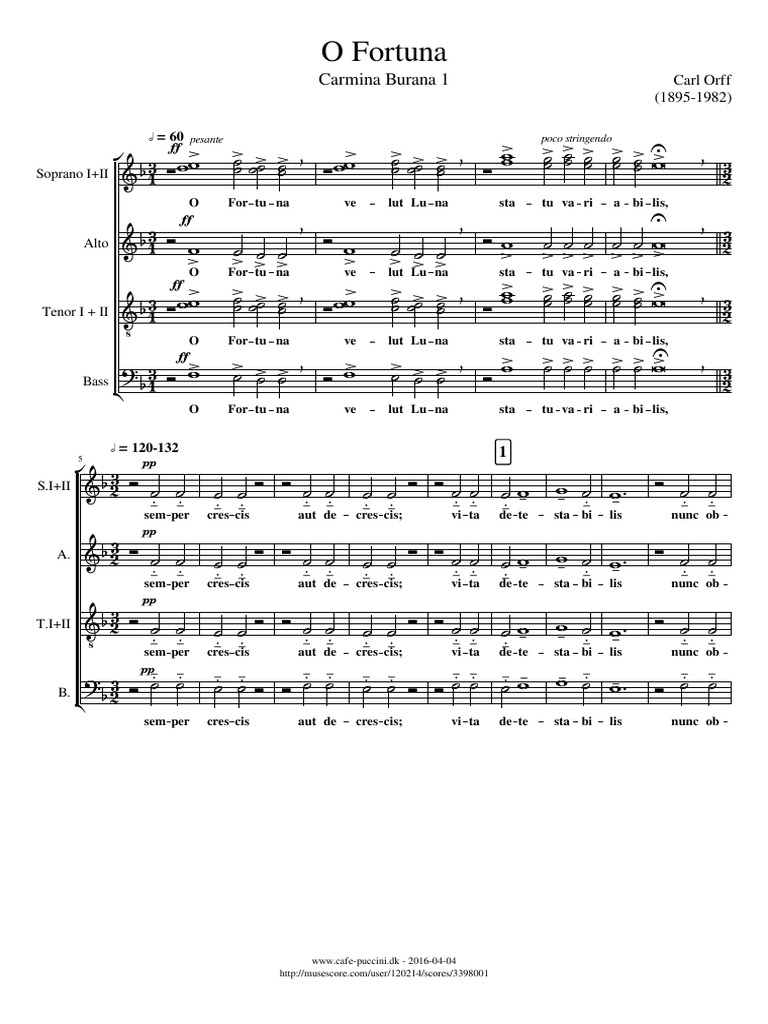 O Fortuna | PDF