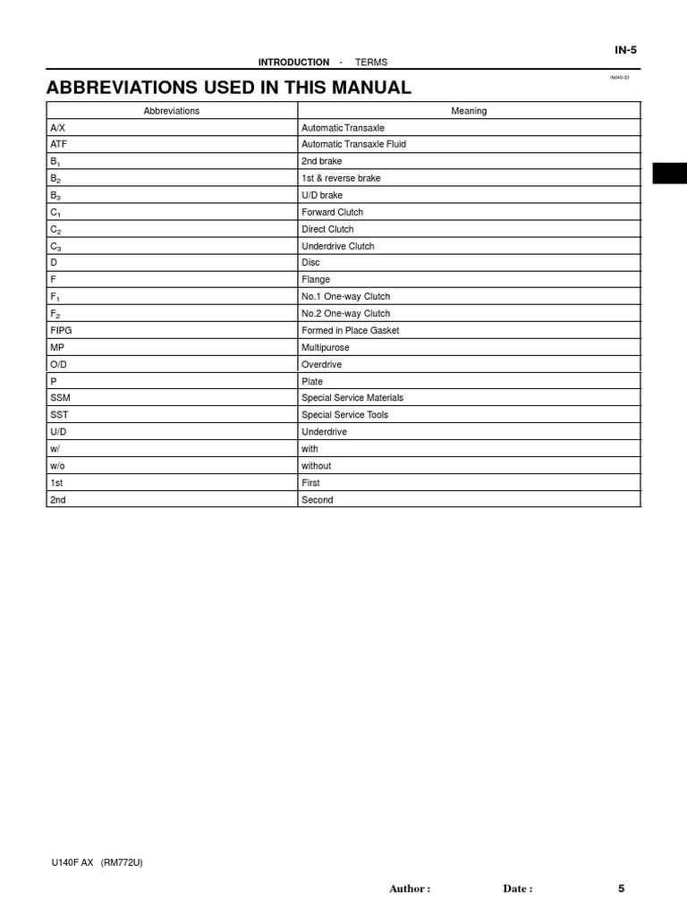 U 140 PDF | PDF | Clutch | Bearing (Mechanical)