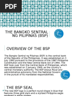 Mission and Vision of The BSP | PDF | Economies | Banks