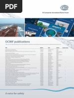 OCIMF & Mooring Equipment Guidelines (MEG) | PDF | Technology & Engineering