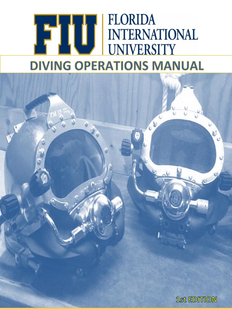 FIU Diving Operations Manual | Download Free PDF | Scuba Diving ...