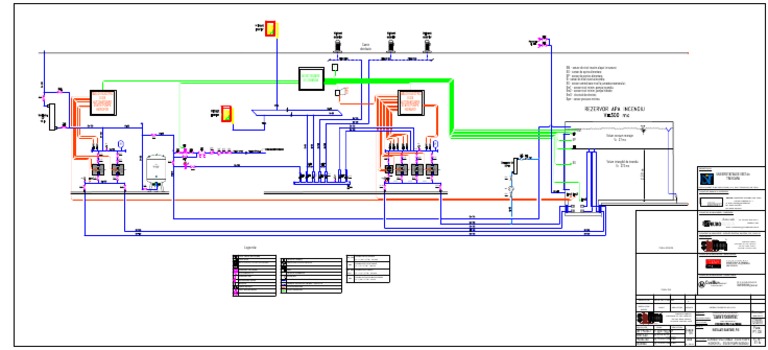 Schema Functionala - Statie Pompe Hidrofor - Statie | PDF