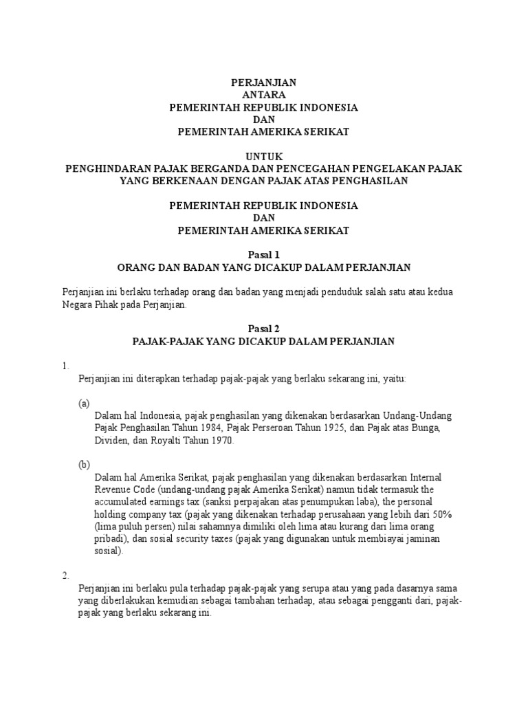 P3B Indonesia Amerika | PDF