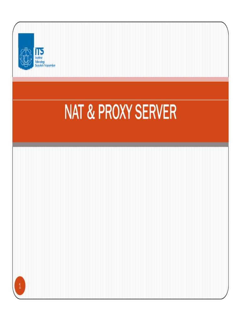Modul 7 NAT Dan Proxy Server PDF | PDF
