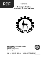 Rexnord-Stephan Kaytto-Ohje SI4 en | PDF | Transmission (Mechanics) | Gear