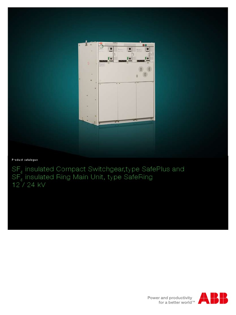 12-24kV SafeRing SafePlus EN PDF | PDF