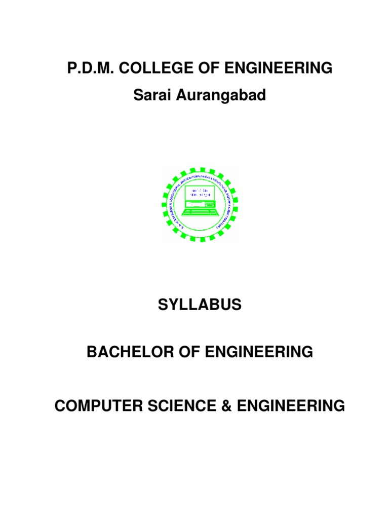 Cse Syllabus | PDF | Fourier Series | Demand