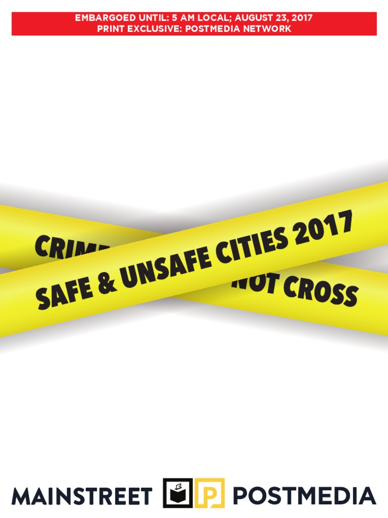 Mainstreet - Safe and Unsafe Cities 2017 | Download Free PDF | Crime ...