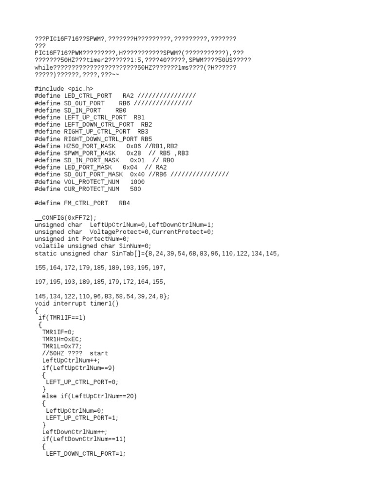 Pic 16 F 716 | PDF | Software Engineering | Computer Programming