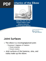 Elbow Goniometry Techniques and ROM | PDF