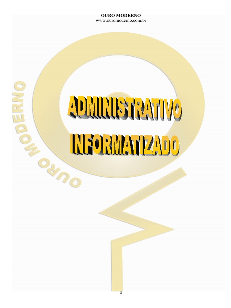 Apostila de Aula - Administrativo Informatizado | PDF | Rede de computadores | Janela (informática)