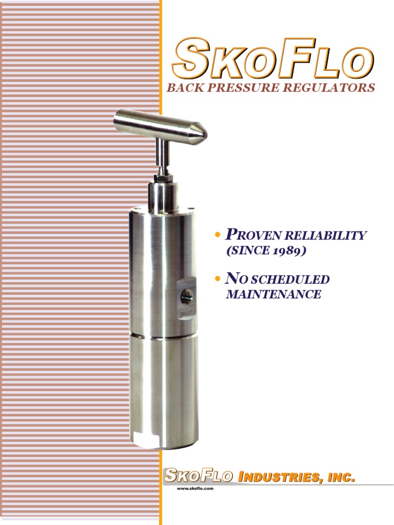 Back Pressure Regulators | PDF