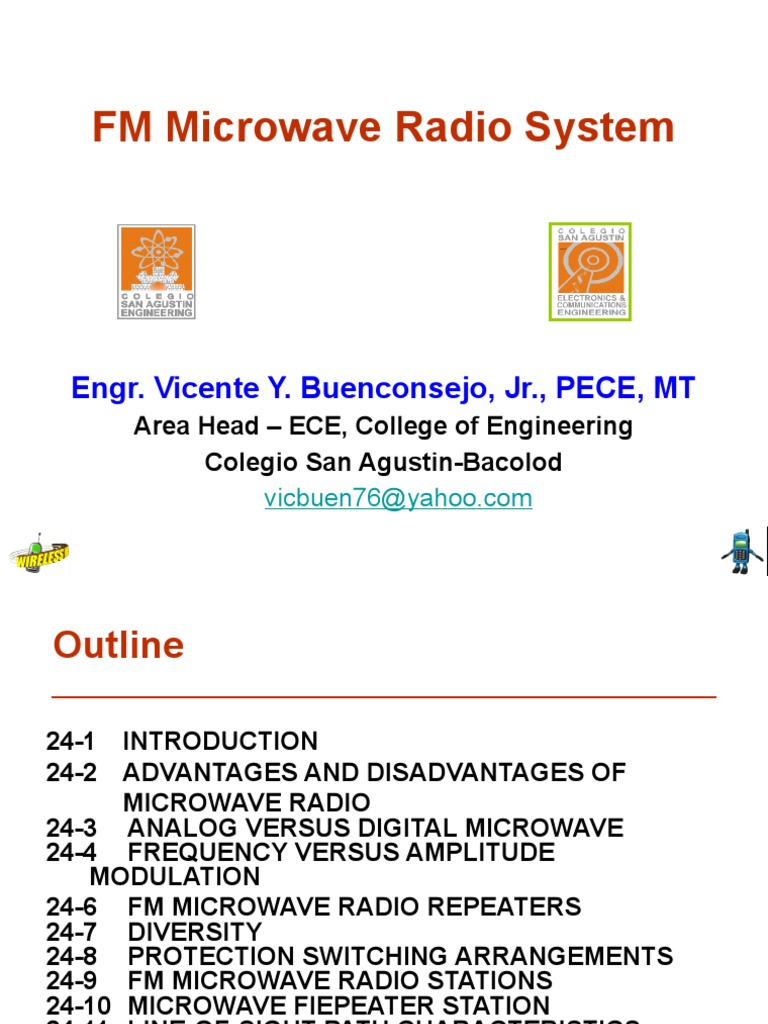 FM Microwave Radio System Design and Implementation | PDF | Frequency ...