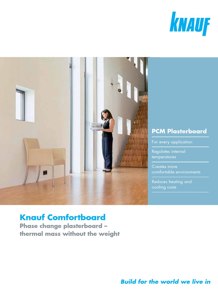 Comfortboard Brochure | PDF | Drywall | Heat