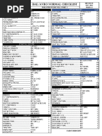 MD11F Normal Checklist Overview | PDF