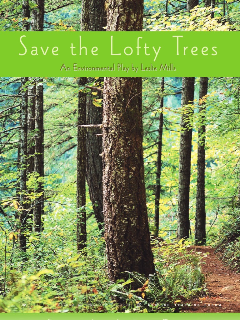 Save The Lofty Trees | PDF | Trees | Leisure