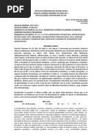 Formato de Hoja de Alta IMSS | PDF | Hospital | Ciencias de la Salud