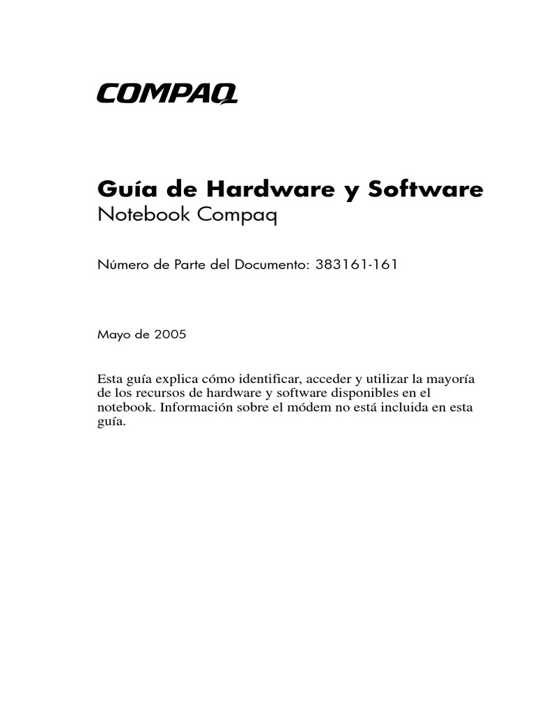 Compaq Presario v2000 c00568586 PDF | PDF | Point and Click | Ventana ...