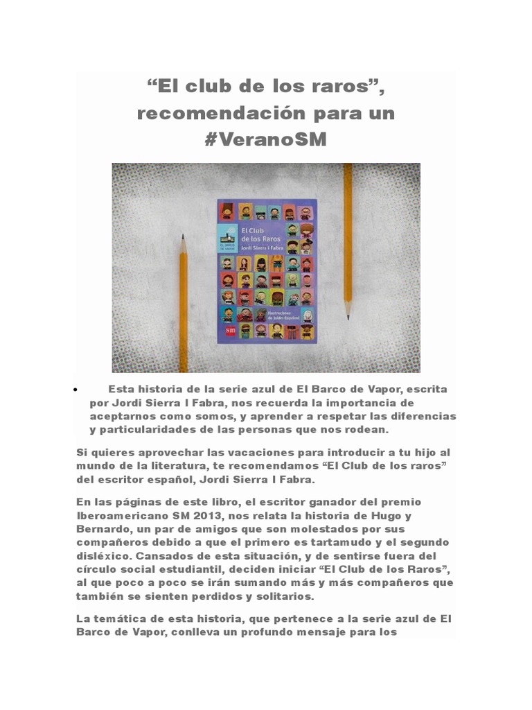 El Club de Los Raros