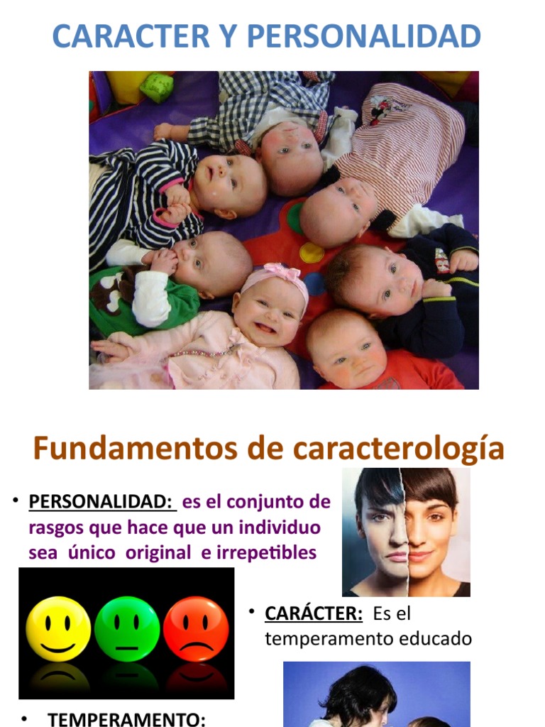 Caracter y Personalidad | PDF | Temperamento | Metafísica de la mente